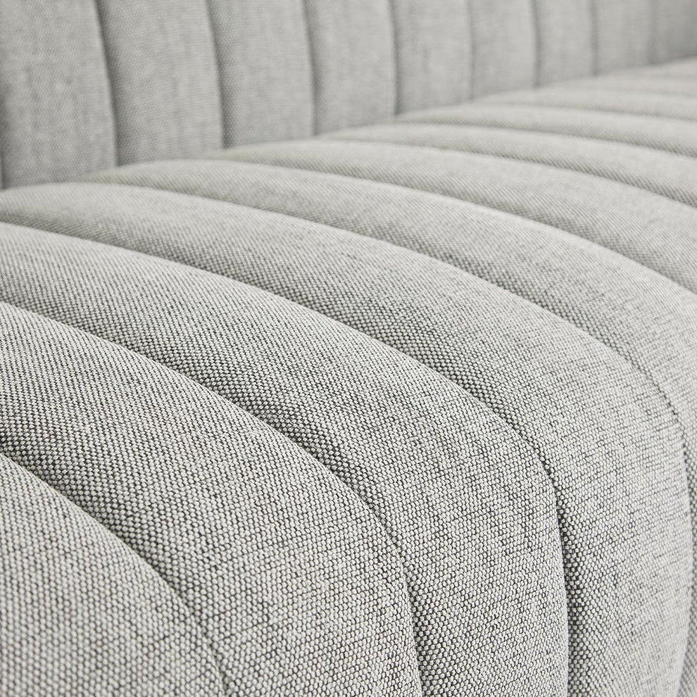 Elliot Sofa – Stone - New performance Fabric – ANCHORED IN MUSKOKA